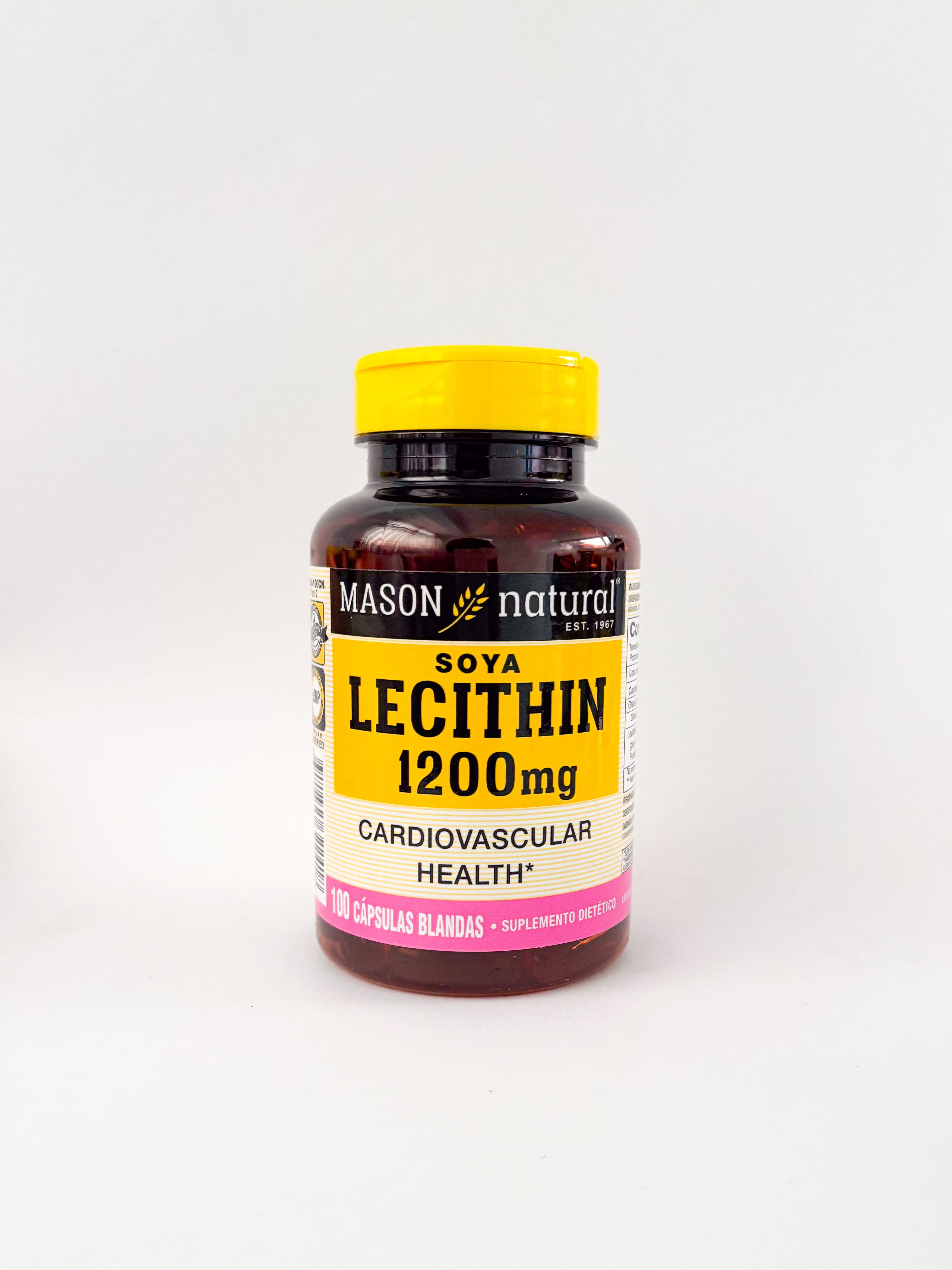 SOYA LECITHIN 1200 MG MASON NATURAL