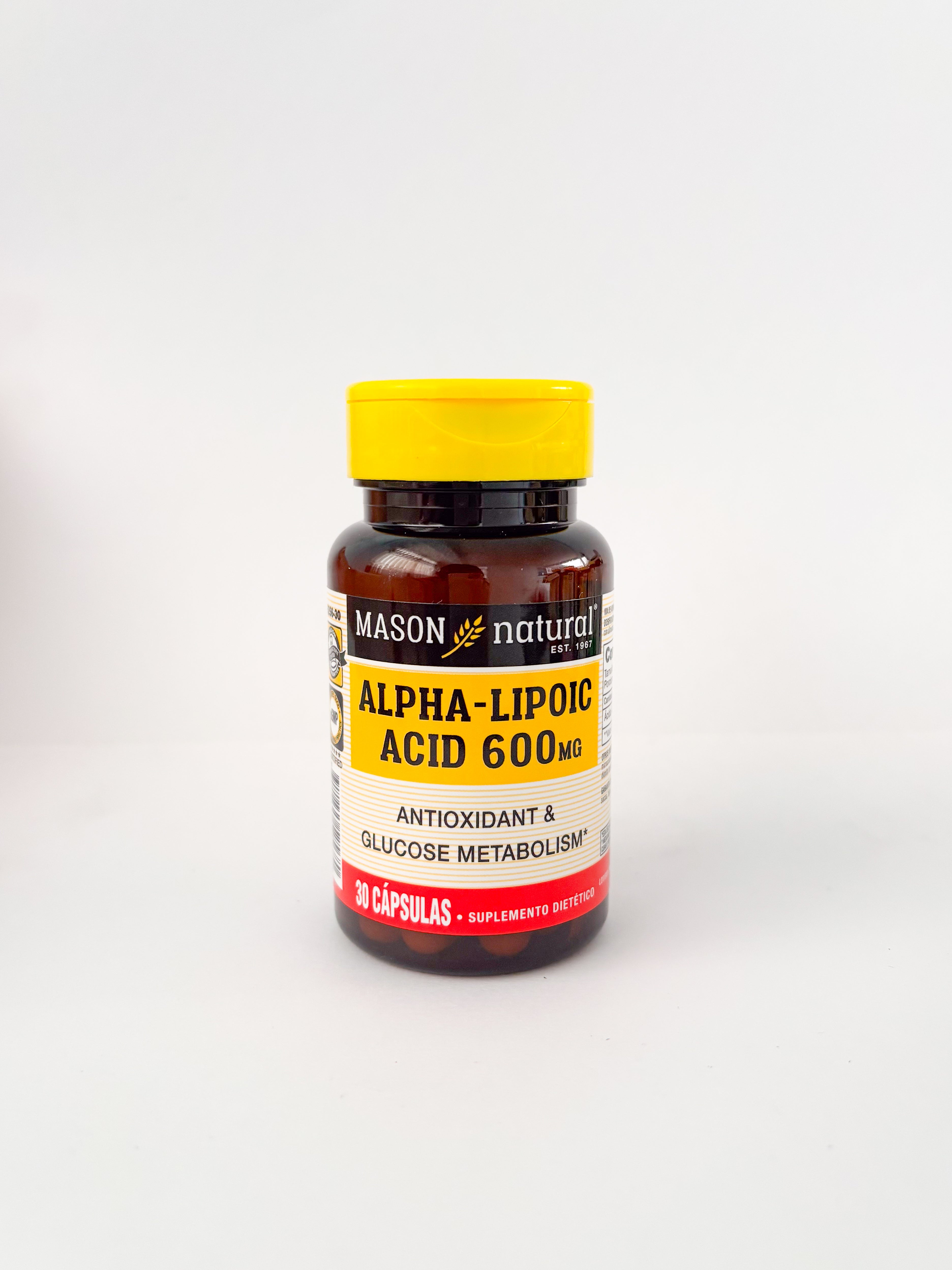 ALPHA - LIPOC ACID 600MG MASON NATURAL