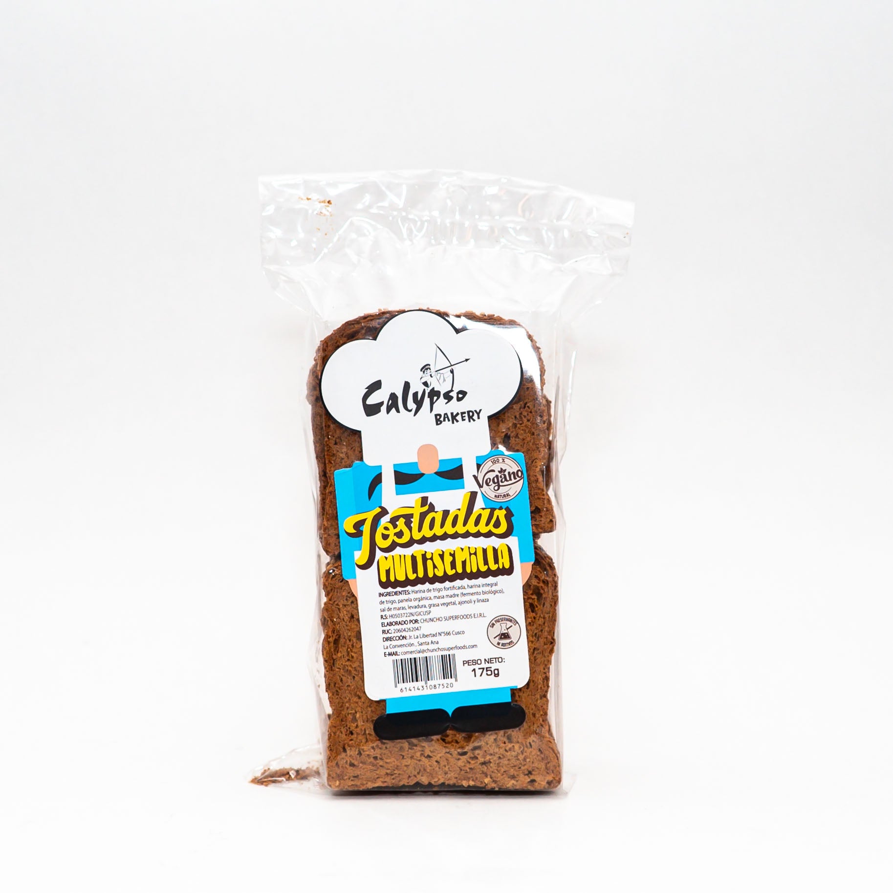 TOSTADAS MULTISEMILLAS CHUNCHO SUPERFOODS