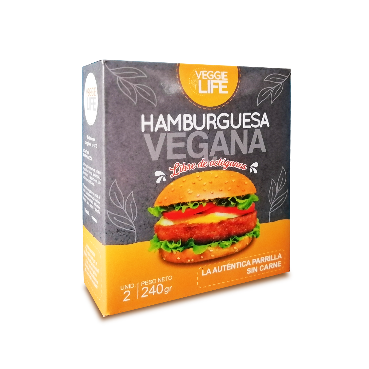 HAMBURGUESA VEGANA VEGGIE LIFE