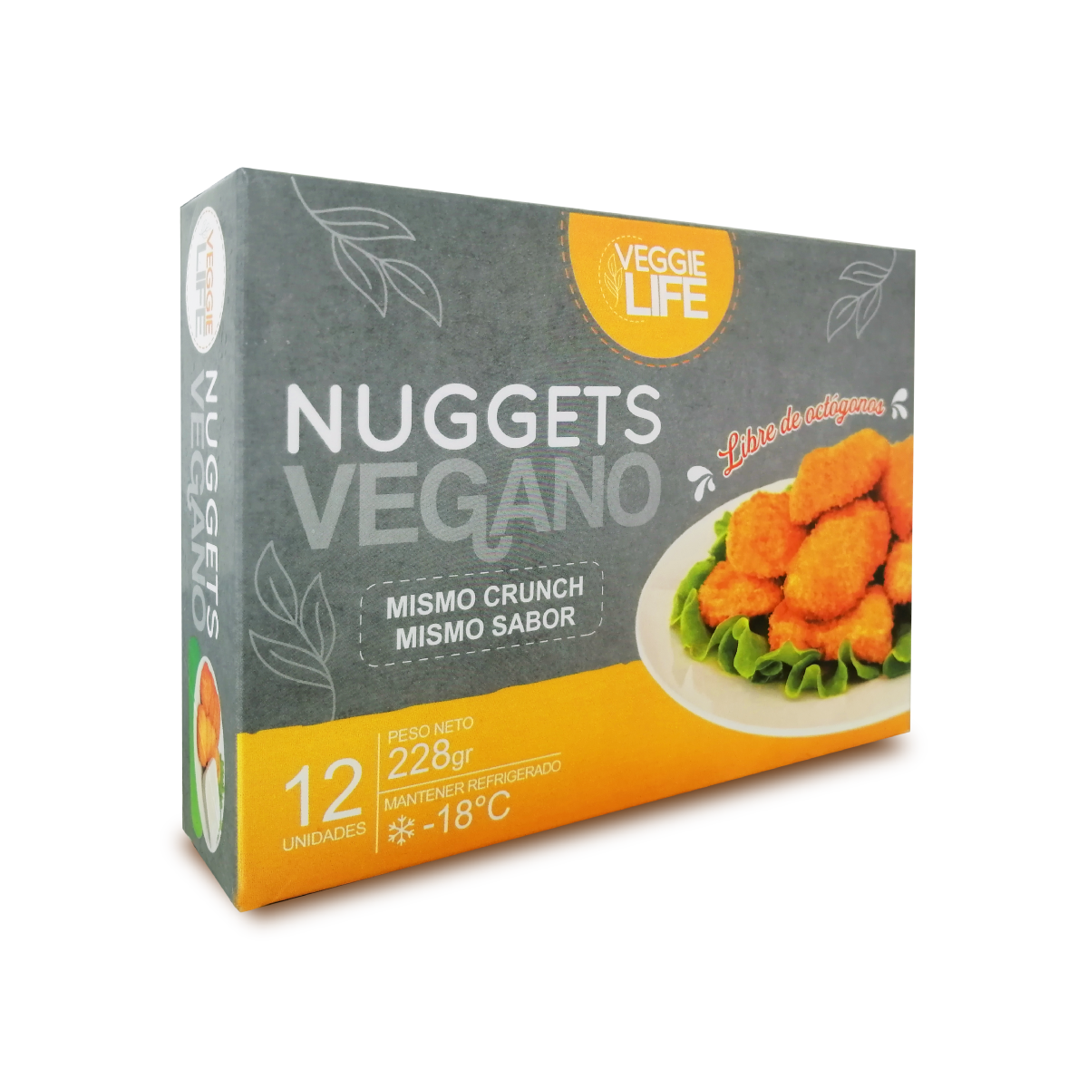 NUGGETS VEGANOS VEGGIE LIFE